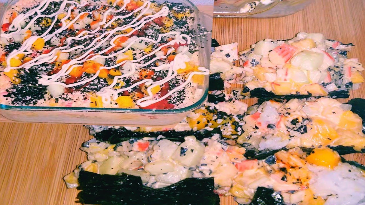 BAKED SUSHI || CALIFORNIA MAKI - YouTube