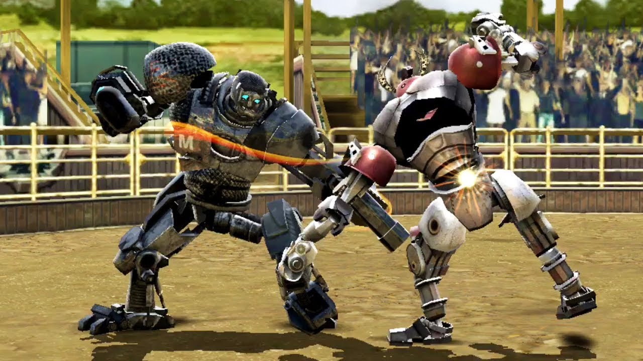 Real Steel Wrb Metro Vs Blacktop And Hollowjack And Six Shooter And Tackle