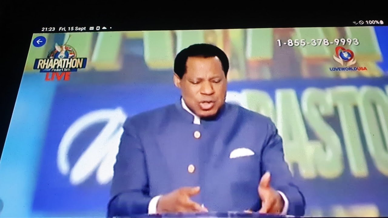 RHAPATHON LIVE WITH PASTOR CHRIS 16TH SEPTEMBER 2023 DAY 4 SATURDAY ...
