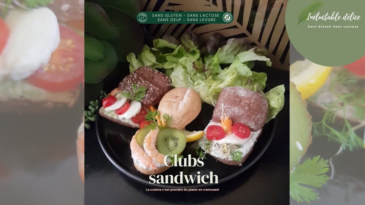 sandwich sans gluten - YouTube