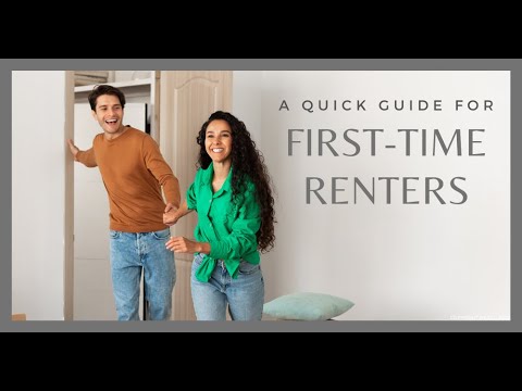 A Quick Guide for First Time Renters - YouTube