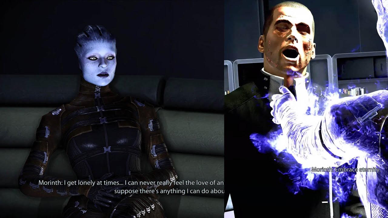 Mass Effect Legendary Edition: Morinth Romance (Male Shep) SIMP Shepard ...
