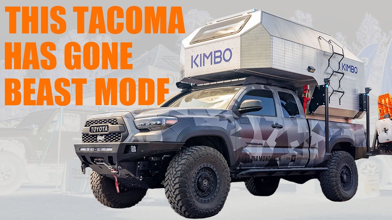 This 2021 Tacoma Build has everything! // Talon Sei's "Satlander" Rig w ...