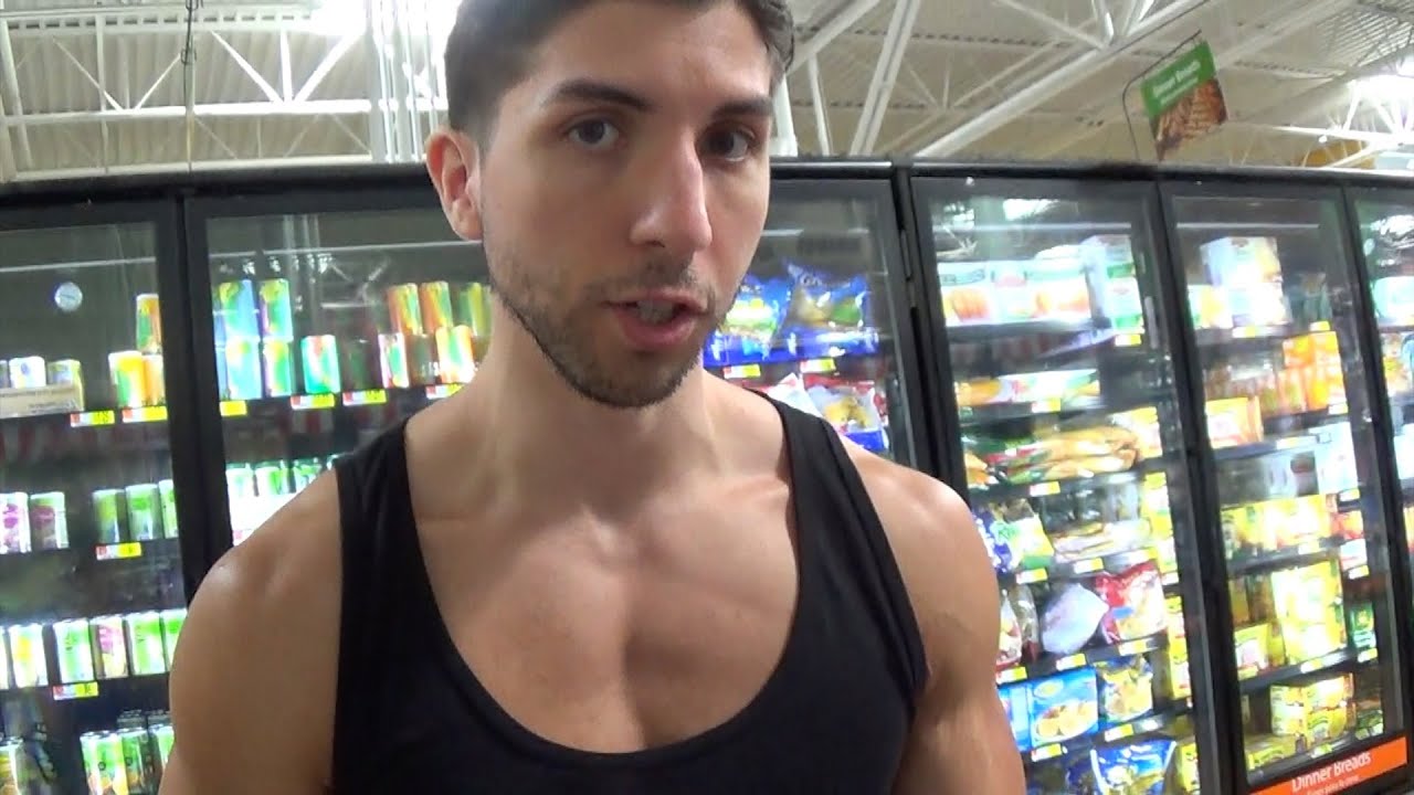 Bodybuilding Shopping for Contest Prep Show Day (2 days out) - YouTube