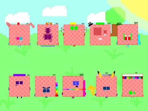 Numberblocks Band Retro 101-110 DLC if it was made from 2025 or ...