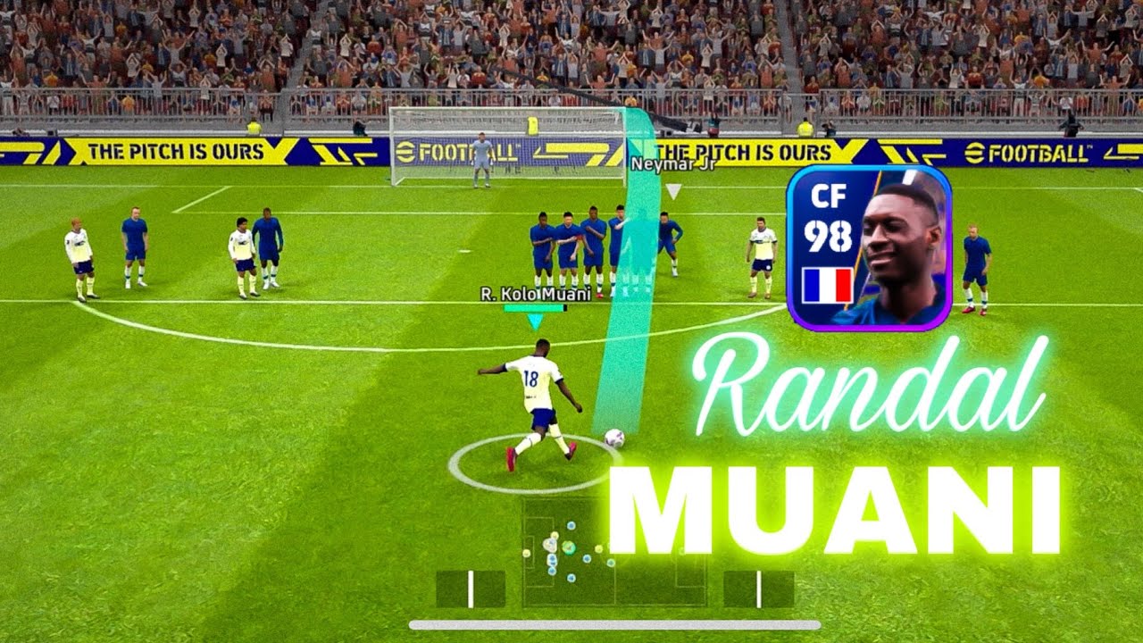 R. Kolo Muani Review - The Next Benzema - efootball 2023 mobile - YouTube