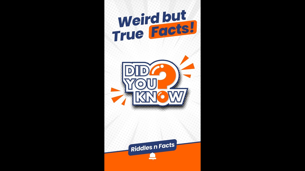 Did You Know Facts That Will Blow Your Mind! #surprisingfacts #Trivia # ...
