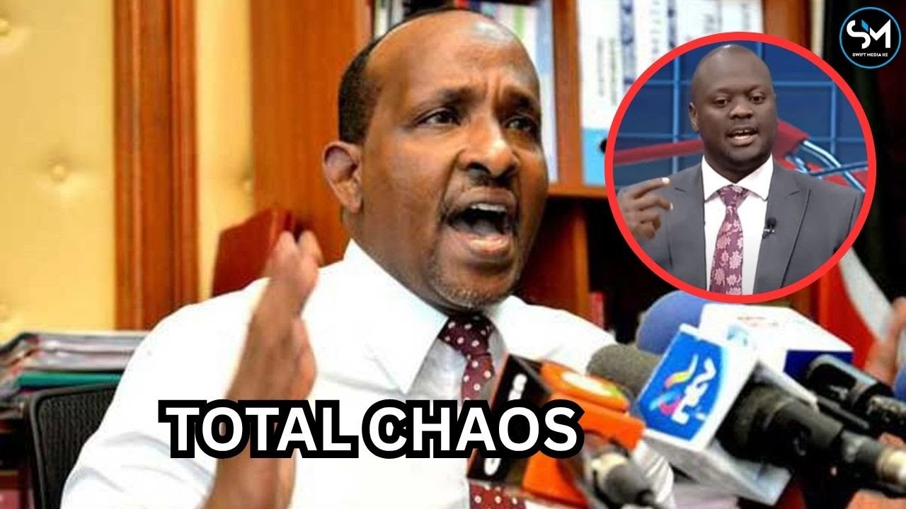 Drama Erupts as CS Aden Duale and MP Anthony Kibagendi Almost Fight ...