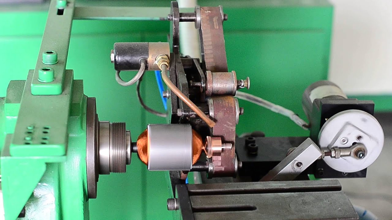 馬達整流子細磨機 Motor Commutator Grinding Machine - YouTube