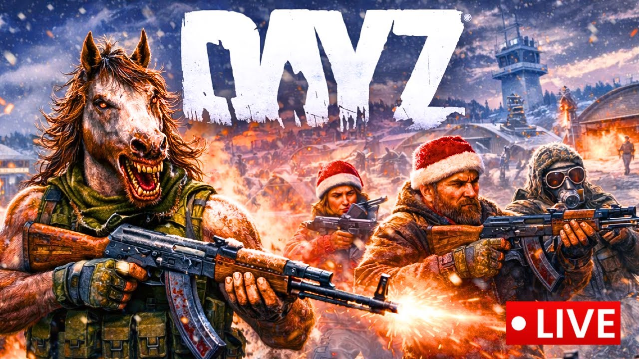 LIVE!🔴 - LAST DAY of DayZ CHRISTMAS EVENT! DayZ Official servers - YouTube