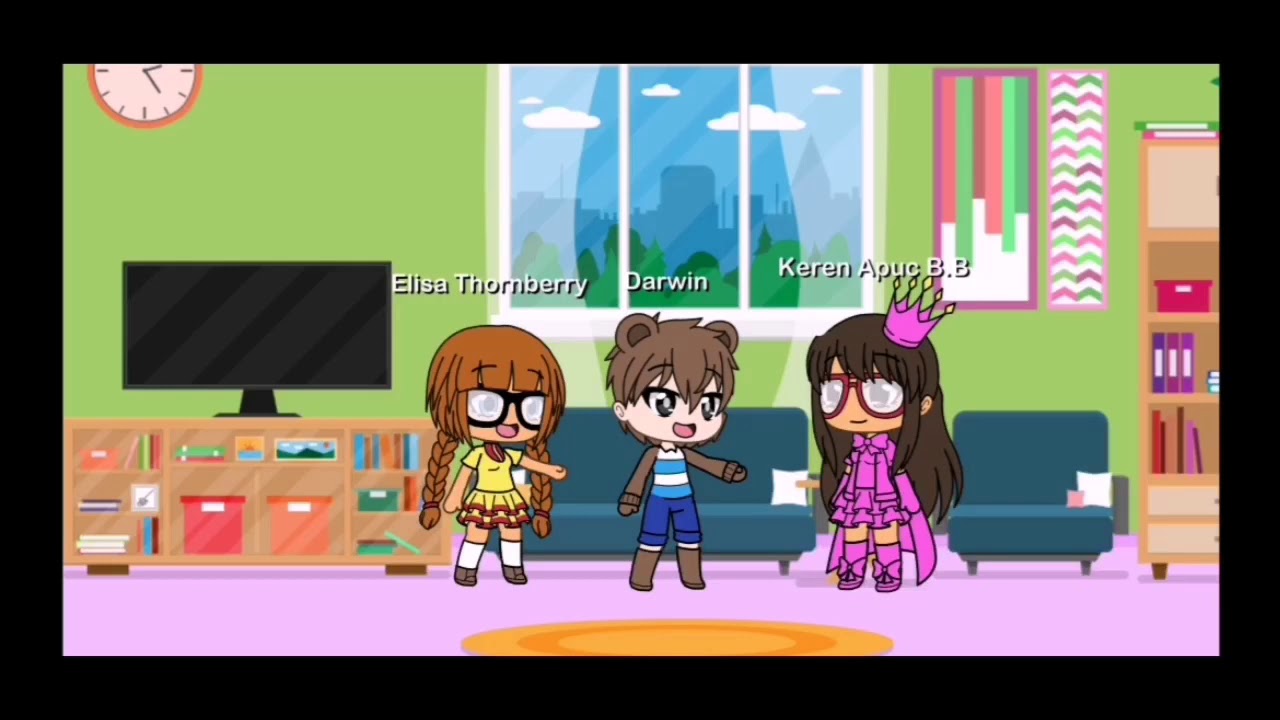 JAZZ IMPROVISADO YO, ELIZA THORNBERRY Y DARWIN (GACHA LIFE) - YouTube