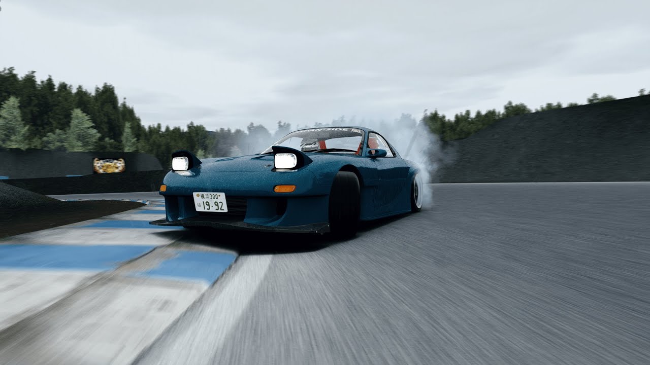 Offline Assetto Corsa Drift Session #136 - J-SiDE Mazda RX7 on HT ...