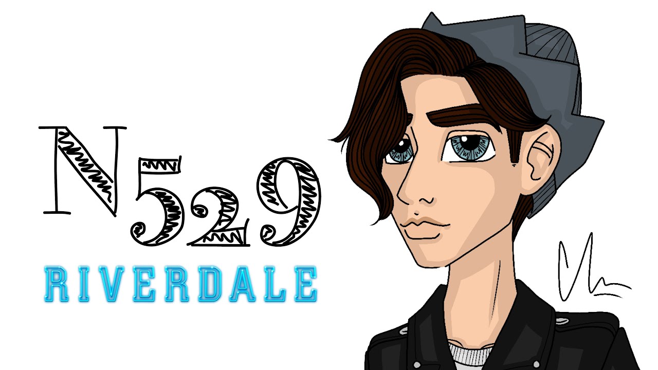 SPEED DRAWING - N529 (Jughead JONES - RIVERDALE) - YouTube