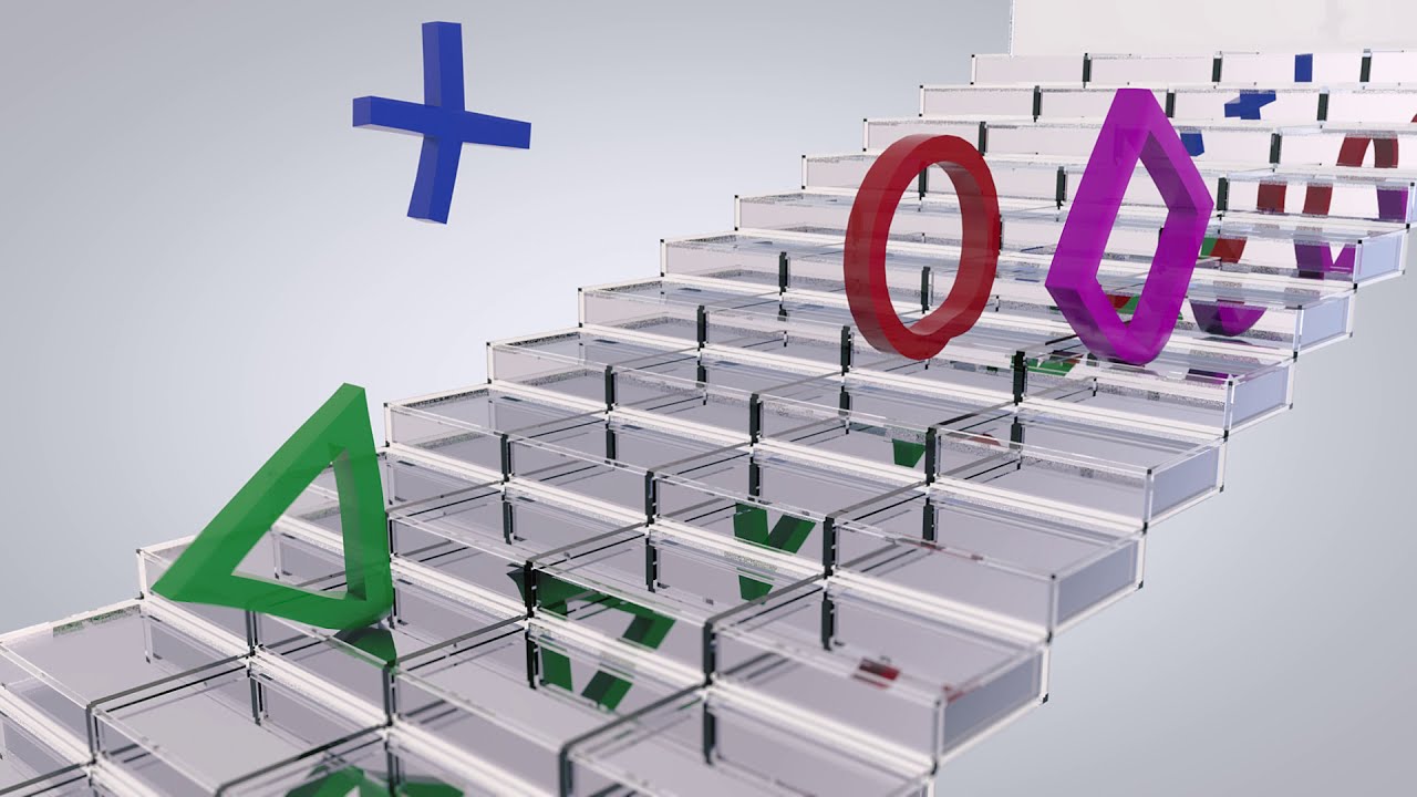 PlayStation Icons Towers Destructions - Soft Body 3D Animation ...