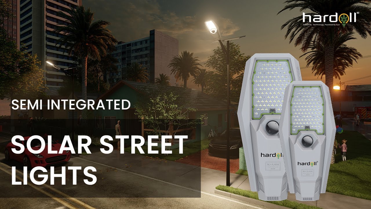 New Hardoll Semi Integrated Solar Street Light (SSL-INT) | Waterproof ...