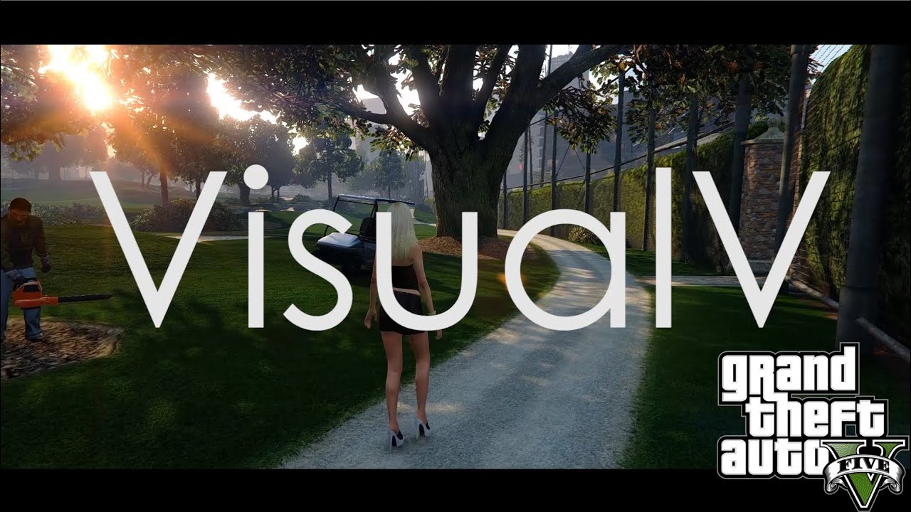 VisualV + SweetFX | GTA 5 PC Graphic MOD (INSTALLATION / 導入方法) - YouTube