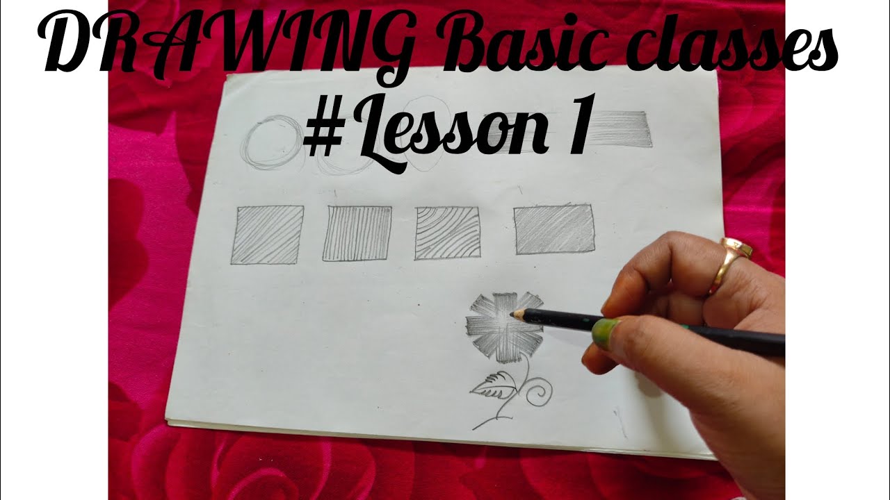 Drawing Basic Classes For Beginners 2025| Lesson 1 #drawing # ...