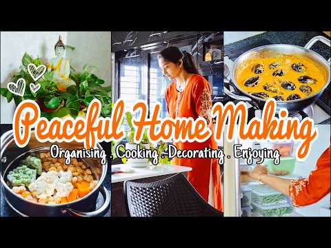 నా Holiday Morning🌄| Meal Preps కి Against ?🤔| Veggie Organizing | Zen Corner🧘🏻‍♀️| Bagara Baingan