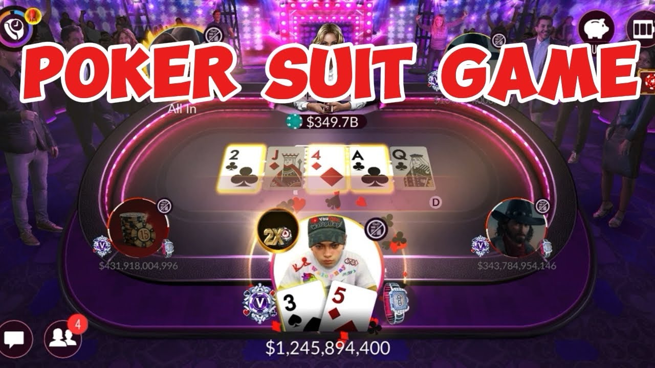 POKER SUIT ! Zynga Texas Hold’em Poker - YouTube