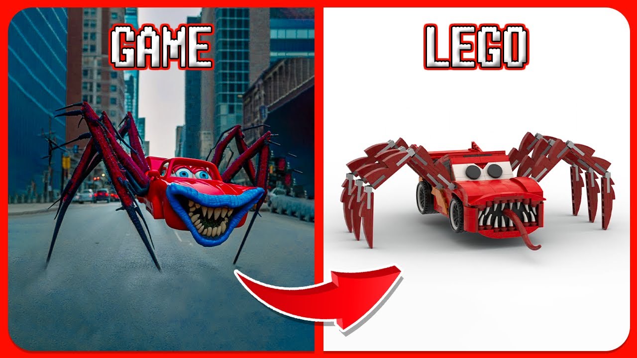 Lightning McQueen Eater VS Lego | All Eat Monster | Guess The Eater ...