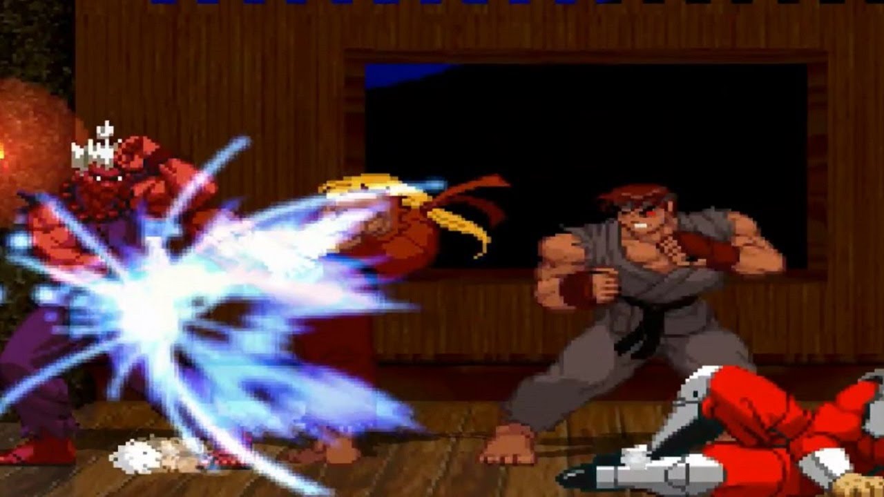 Evil Ken and Evil Ryu vs Shin Akuma HD 1080p 60fps - YouTube