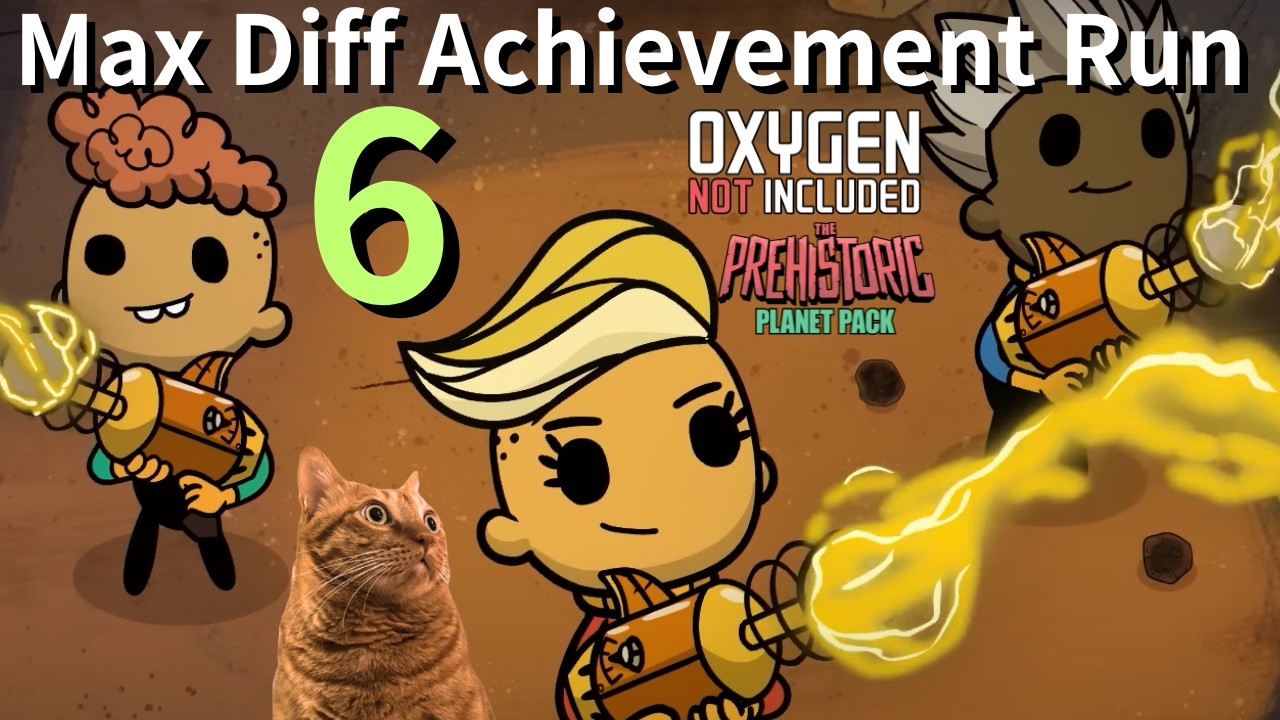 Into Core and Surface! | Max Difficulty ONI Prehistoric Achievement Run ...