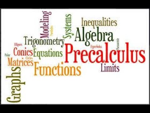 Fundamental Pre-Calculus for Undergraduates-Part 1 - YouTube