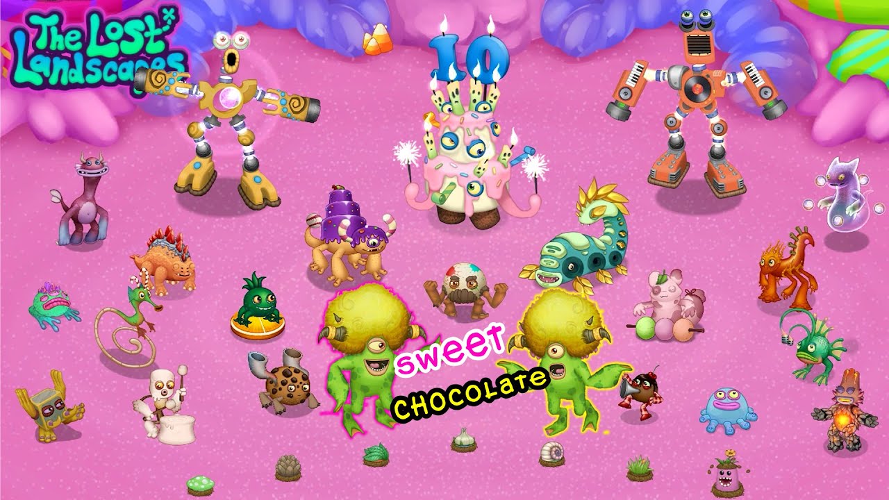 Candy Island Full Song - NEW WERDOS Lyrics | My Singing Monsters The ...