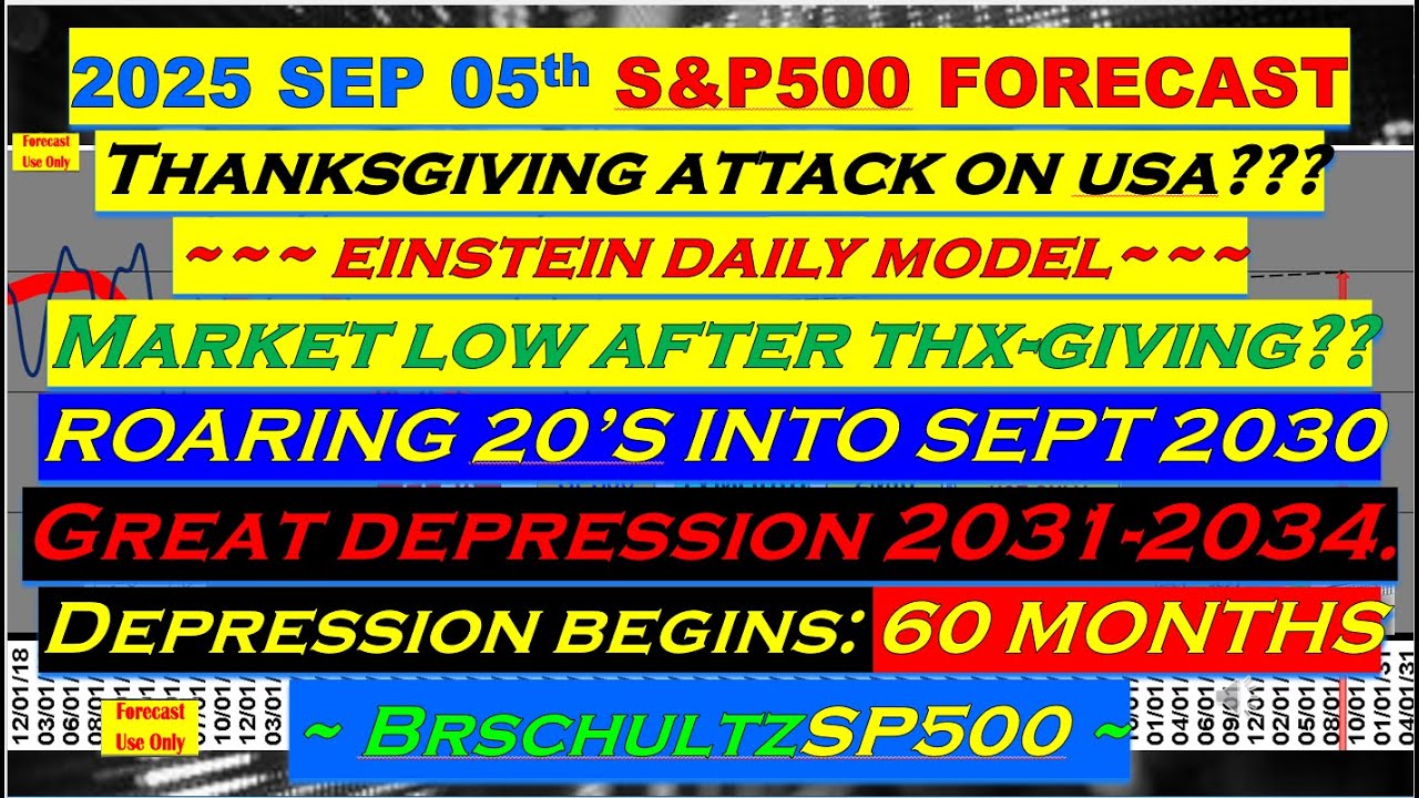 Sept 05 2025 - PART 31 - ThanksGiving Day Attack on USA or Serious Bad ...