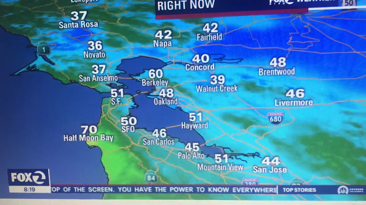 KTVU Weather Wind Reports and Temps - YouTube