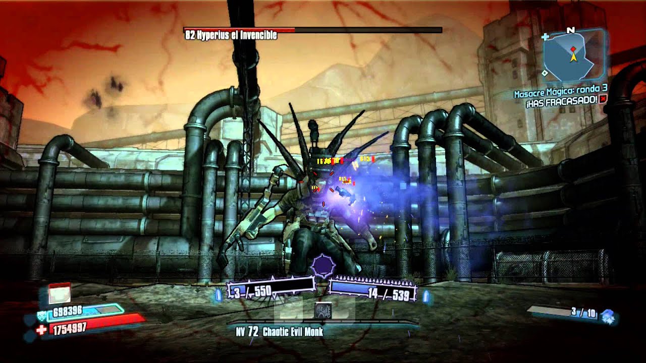Borderlands 2: tutorial hyperius con gunzerker en solitario NP8 - YouTube