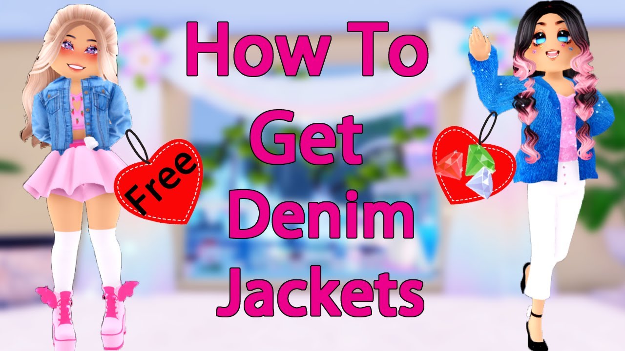 HOW To Get Denim Jackets In Royale High Outfit Hacks - YouTube