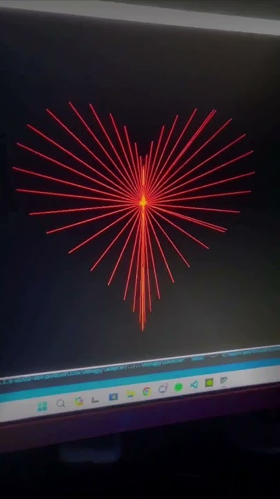 Python ile kalp oluşturma ️ #shorts #programming #coding #easy #funny # ...