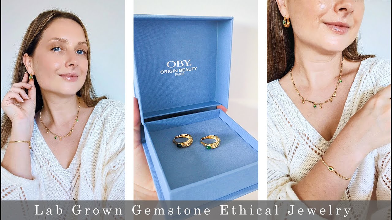 OBY JEWELRY HAUL | Sustainable & affordable gold vermeil jewelry with ...