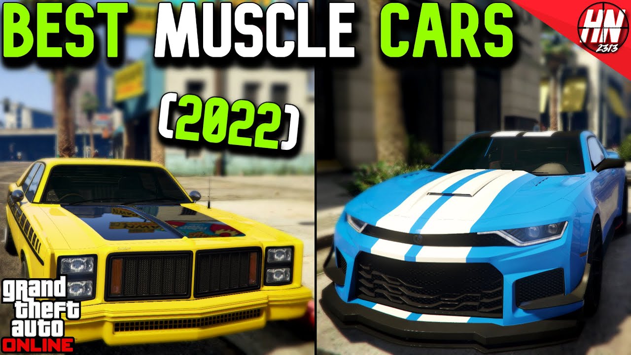 Top 10 Coolest Muscle Cars In GTA Online (2022) - YouTube