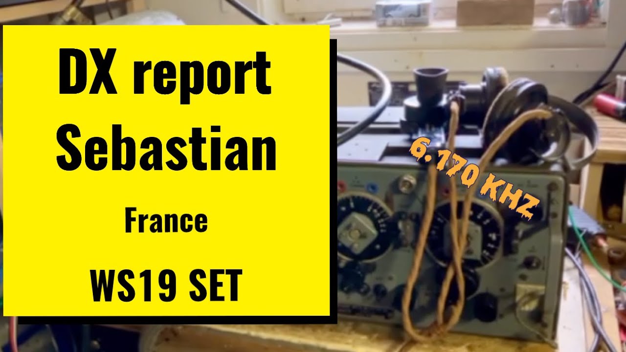 Radio Delta 6170 kHz on British WS19 set - YouTube