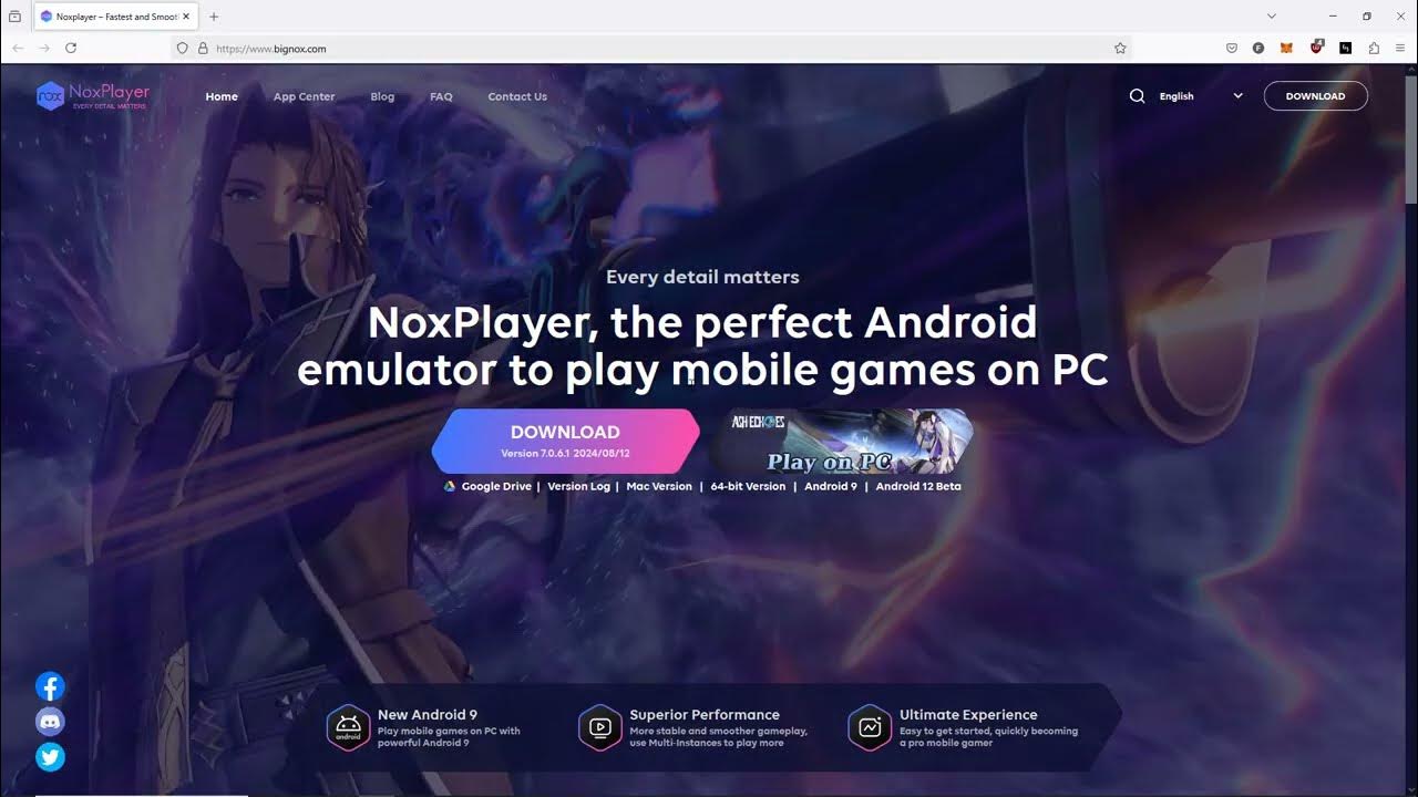 How to Download And Install Nox APP Player Android Emulator on Pc Mar 2025 - YouTube