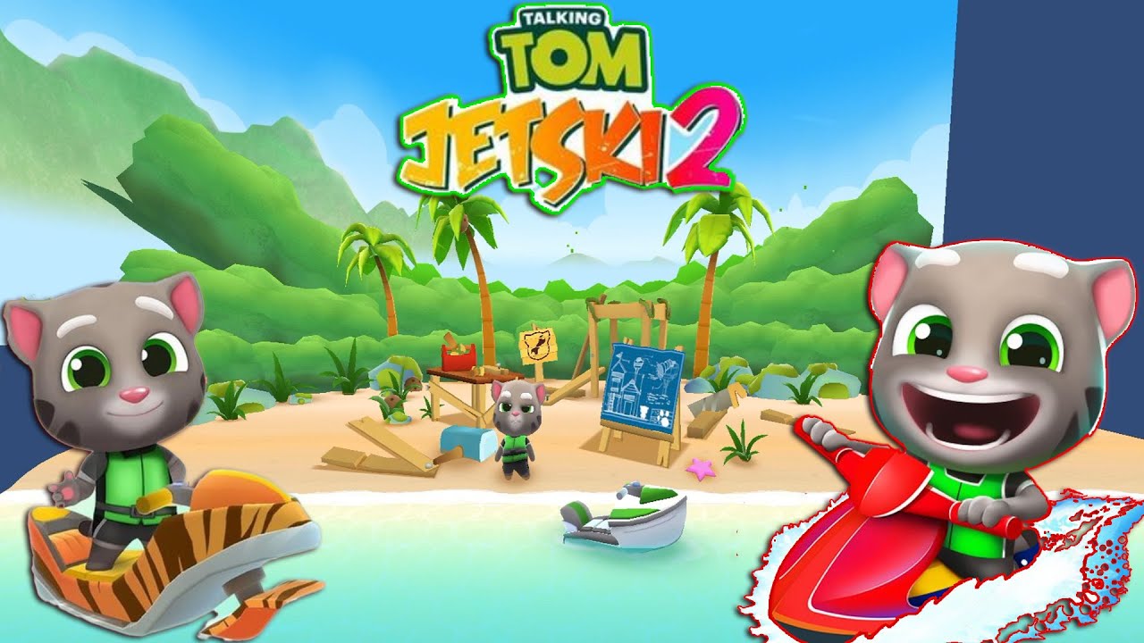 TALKING TOM - JETSKI 2 - TOM - SUPER SPLASH - FULLSCREEN HD PC GAMEPLAY ...