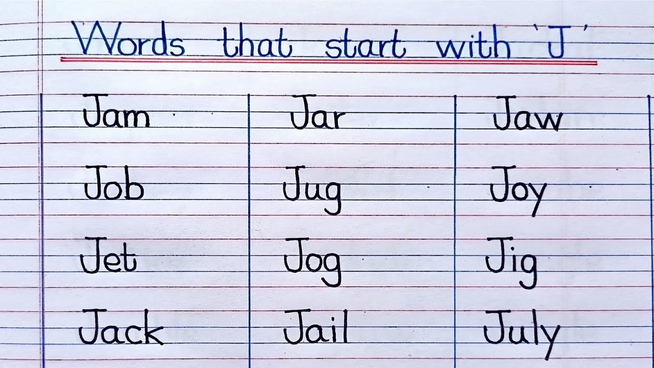 50 Words That Start With J J Letter Words YouTube 50-words-that-start-with-j-j-letter-words-youtube