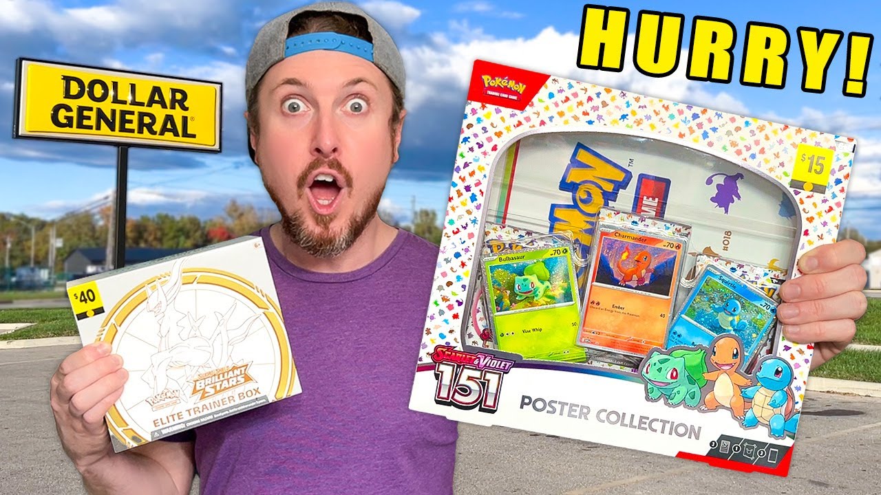 Dollar General's SECRET Pokemon Card Sale, DON'T WAIT! (Pokemon 151 ...