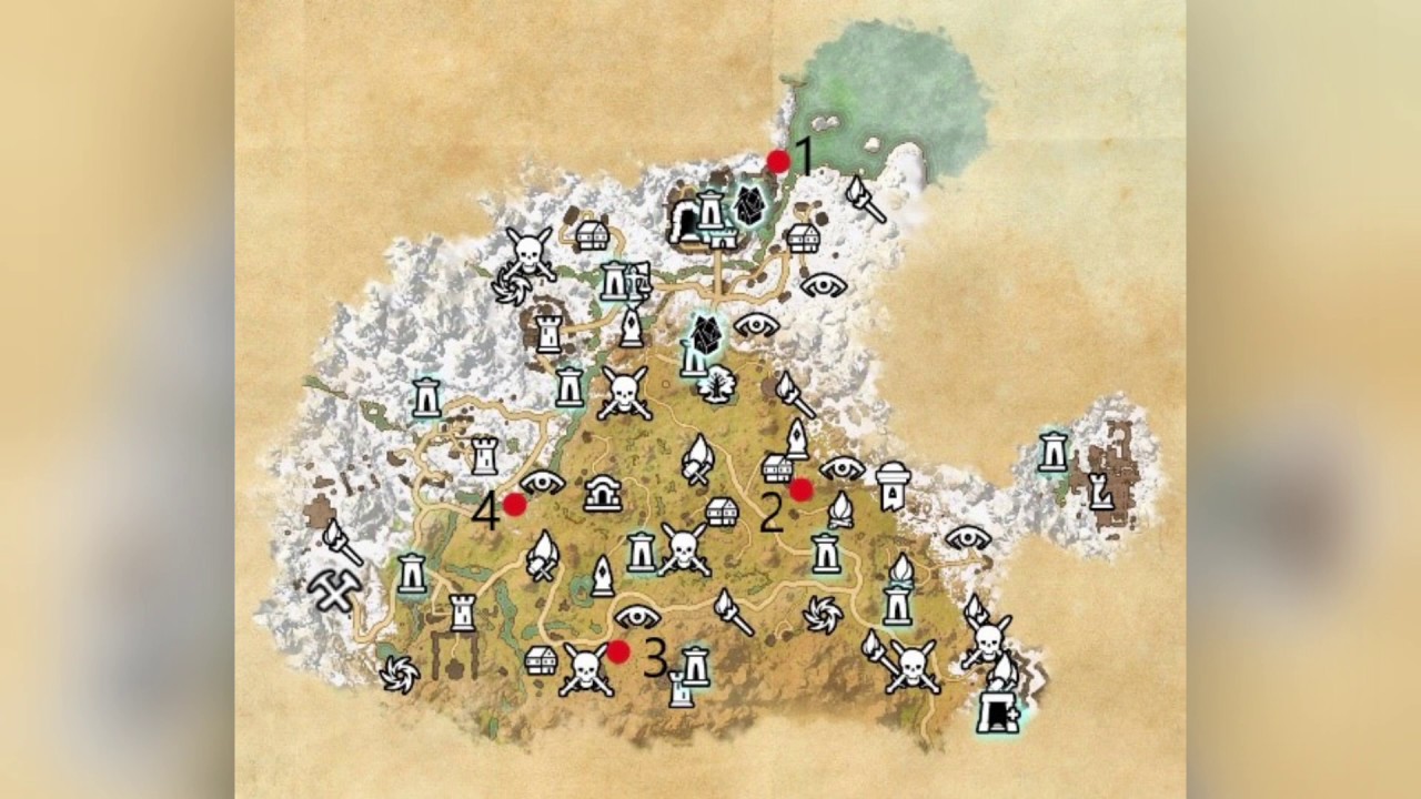 ESO - I like M’aiq Achievement – Eastmarch (4 confirmed locations ...