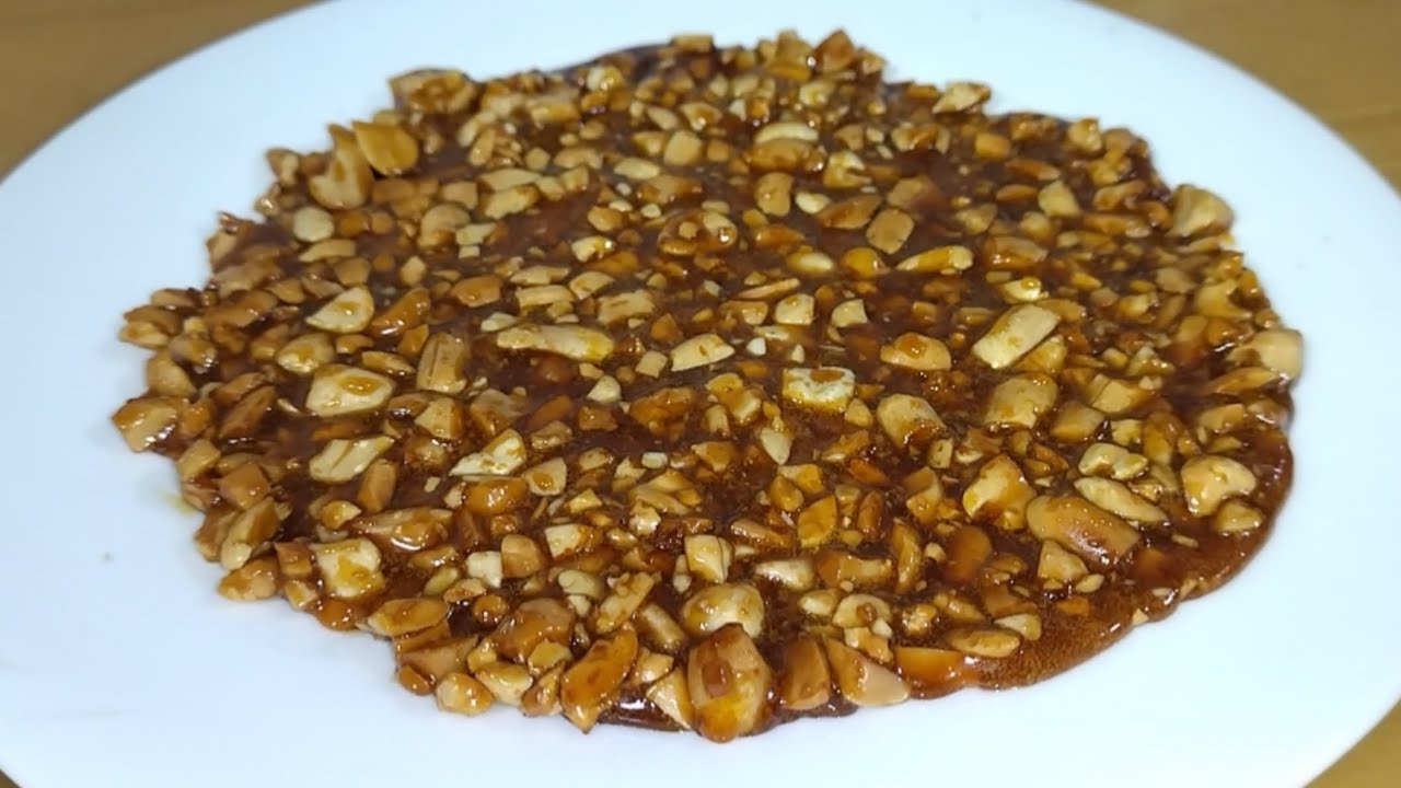How to make panutsa or peanut brittle 2 ingredients only @CookingalaZen ...