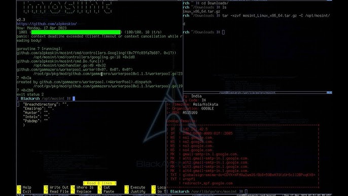 Mosint Github Mosint An Automated Email OSINT Tool