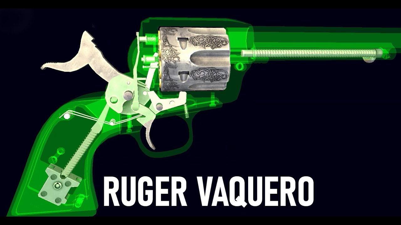 How a Ruger Vaquero Revolver Works | Operation and Field Strip | World ...