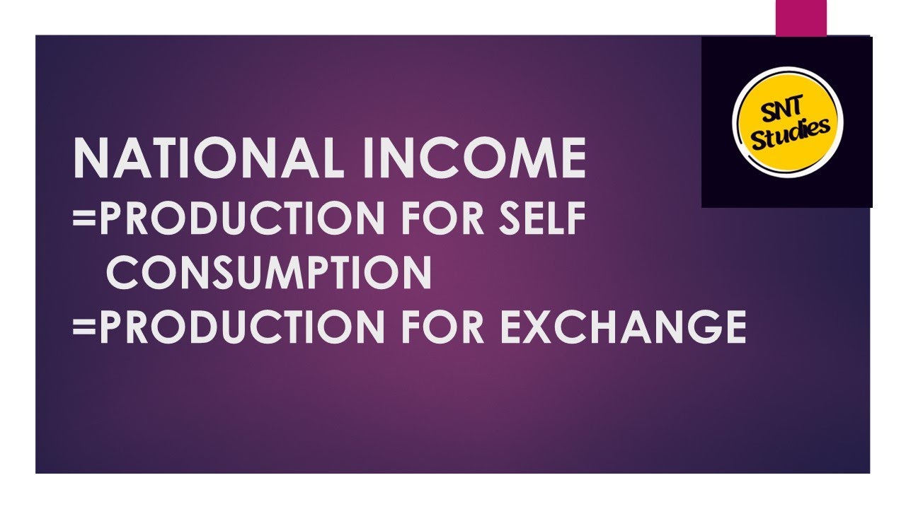 6. | Class 12 | Production for Self Consumption | Production for ...