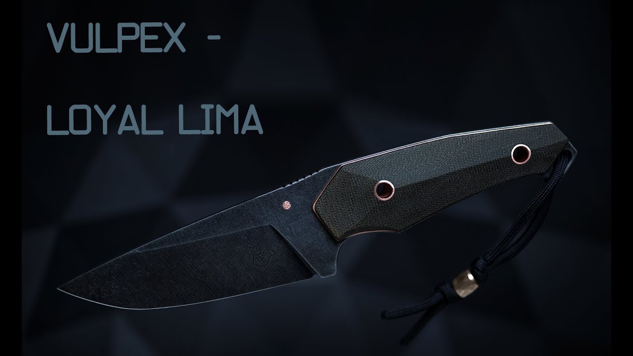 VULPEX KNIVES - LOYAL LIMA / knife making / custom knife / Messer ...
