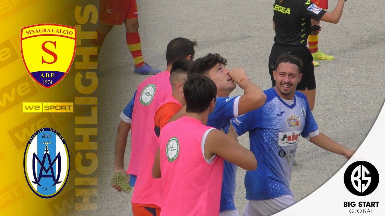 Sinagra vs Atletico Messina [Promozione - 1G - Girone B] - YouTube