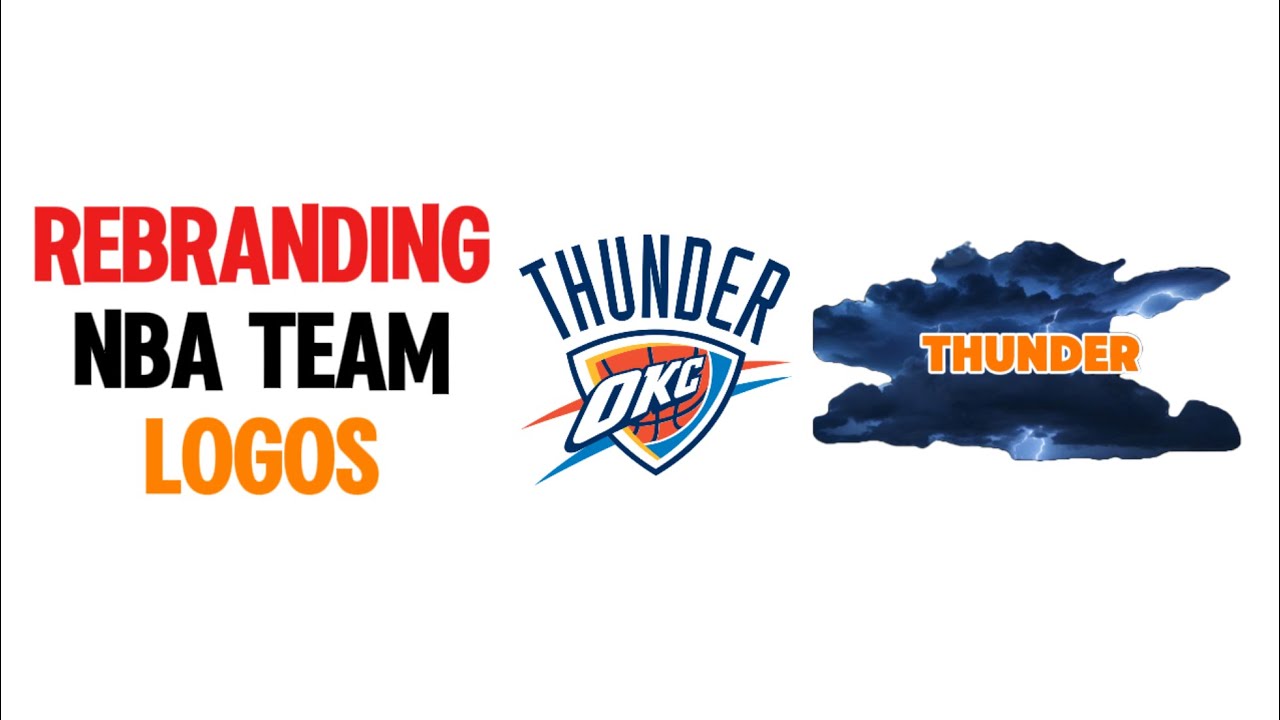 REBRANDING NBA TEAM LOGOS! 🏀 - YouTube