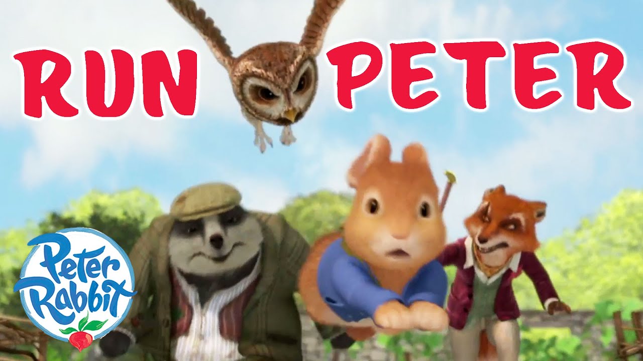 @OfficialPeterRabbit - All the Villains Chase Peter! 🦊😱🦉 | Cartoons for ...