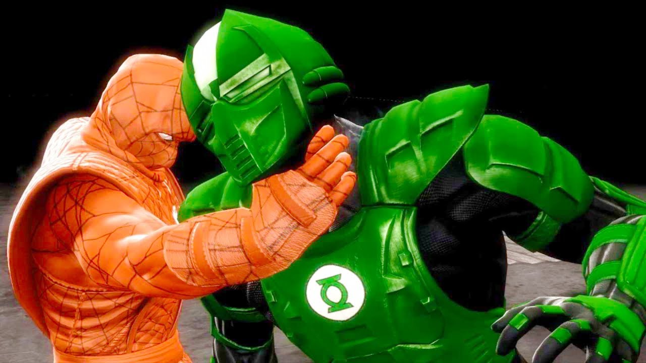Mortal Kombat 9 - All Fatalities & X-Rays on Green Lantern Cyrax ...